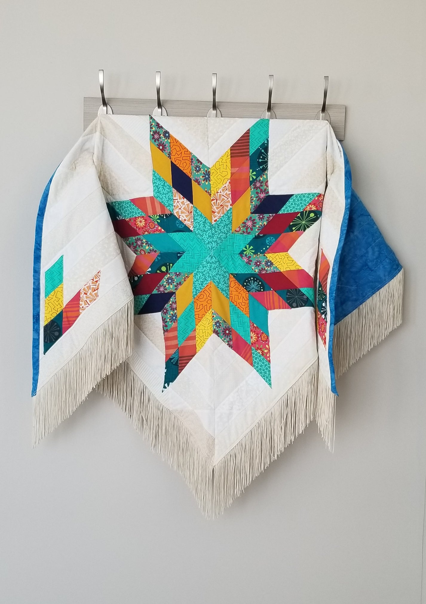 Lone Star Quilted Shawl Pattern (PDF ONLY) – Trendy Quilts by Ana Galan