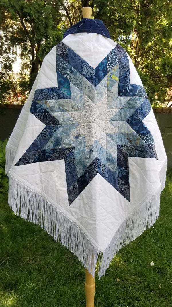 Lone Star Quilted Shawl Pattern (PDF ONLY) – Trendy Quilts by Ana Galan