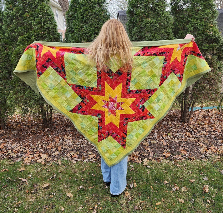 Sunshine Quilted Shawl Pattern (PDF ONLY) – Trendy Quilts by Ana Galan